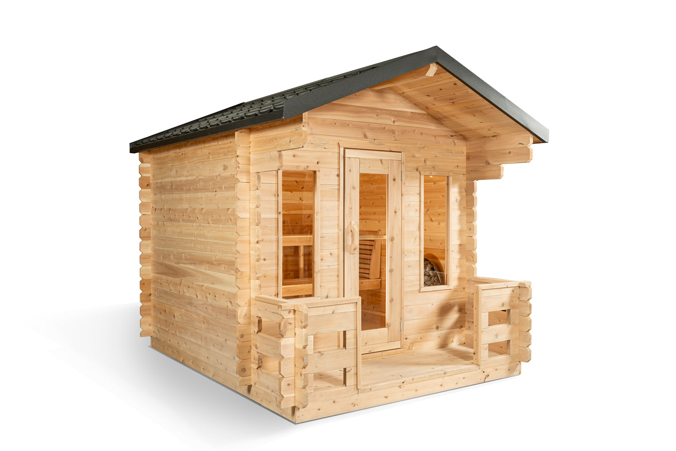 Dundalk Leisurecraft-6 Person Georgian Cabin Sauna with Porch – World ...