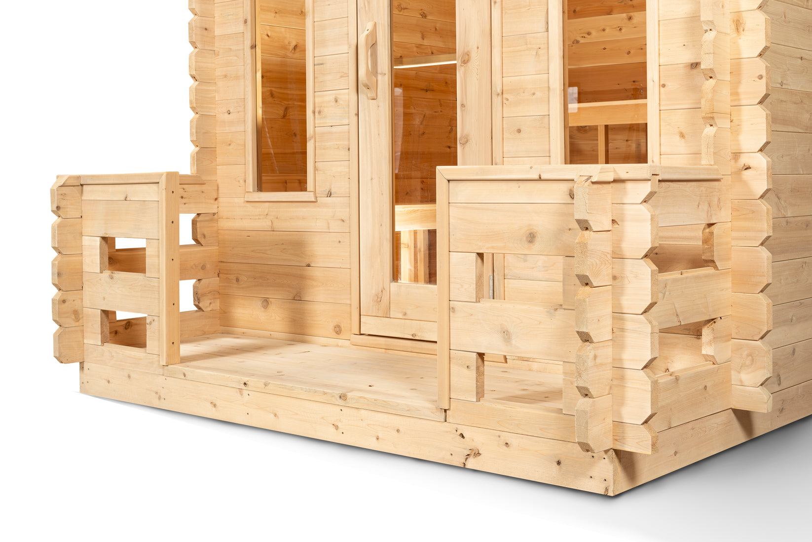 Dundalk Leisurecraft-6 Person Georgian Cabin Sauna with Porch – World ...